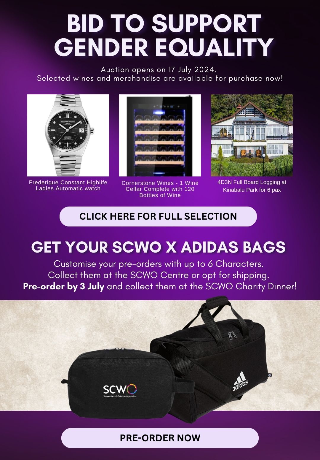 SCWO Charity Golf & Dinner 2024 - SCWO